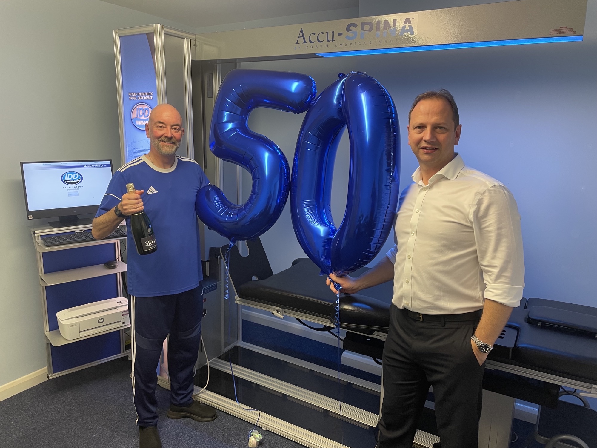 FIFTY UP! Celebrating the UK’s 50th clinic providing IDD Therapy Spinal ...